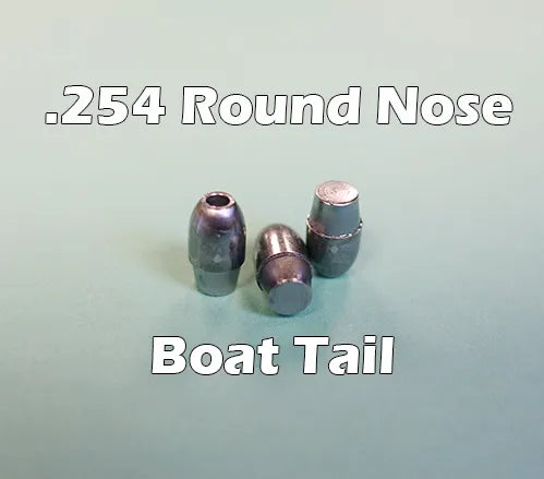 AVS .253 and .254 Diameter Boat Tail, Flat Base or Cup Base, 25 Calibe – AirgunDirect.com