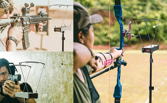 Ballistic Precision Chronograph with Tripod, Bullet Velocity Speed Tes ...